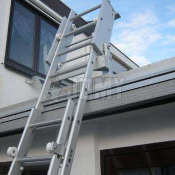 JOMY| Echelle de toiture à bascule pour toits, plateformes et surfaces ...