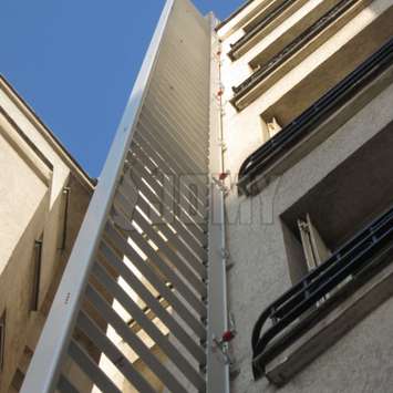 JOMY| Aluminum ladders for fire egress, access and maintenance at heights